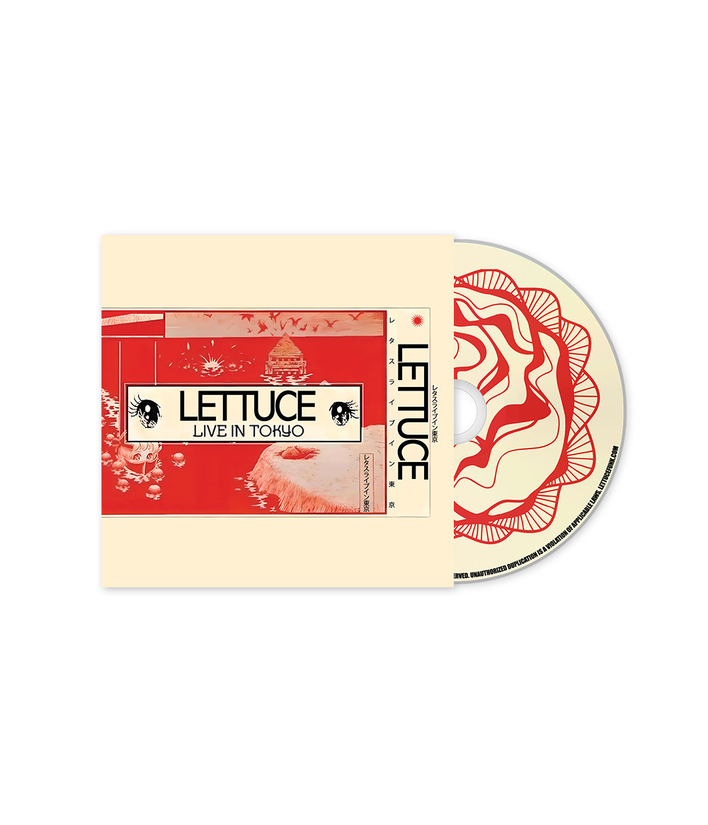 Lettuce Live In Tokyo CD – Lettuce Merchandise