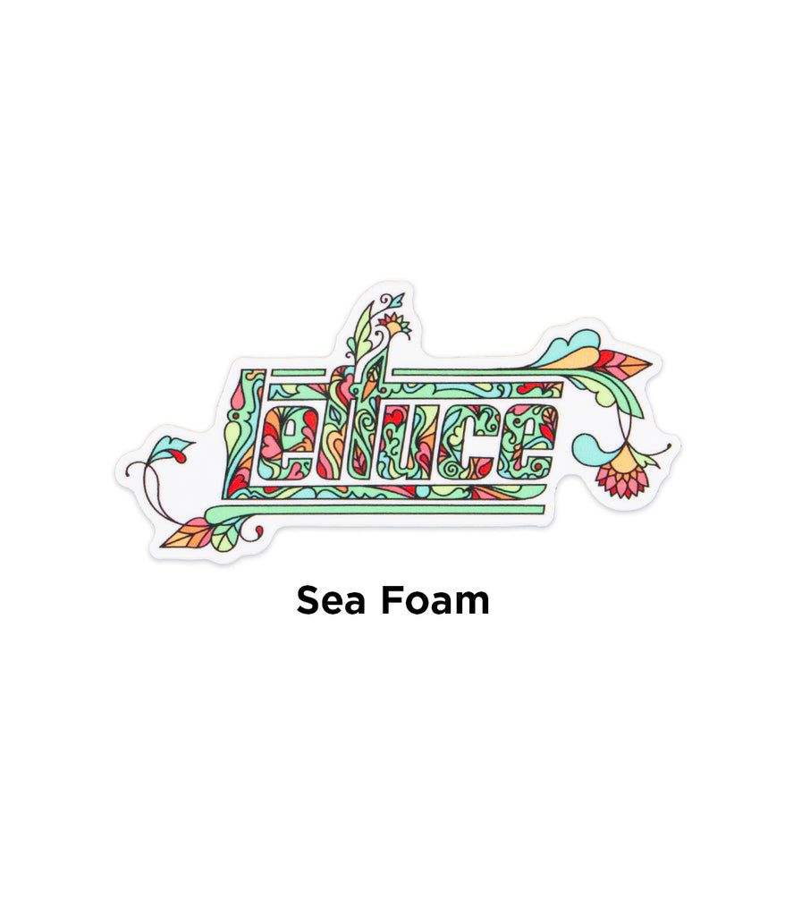 Lettuce Floral Logo Sticker – Lettuce Merchandise