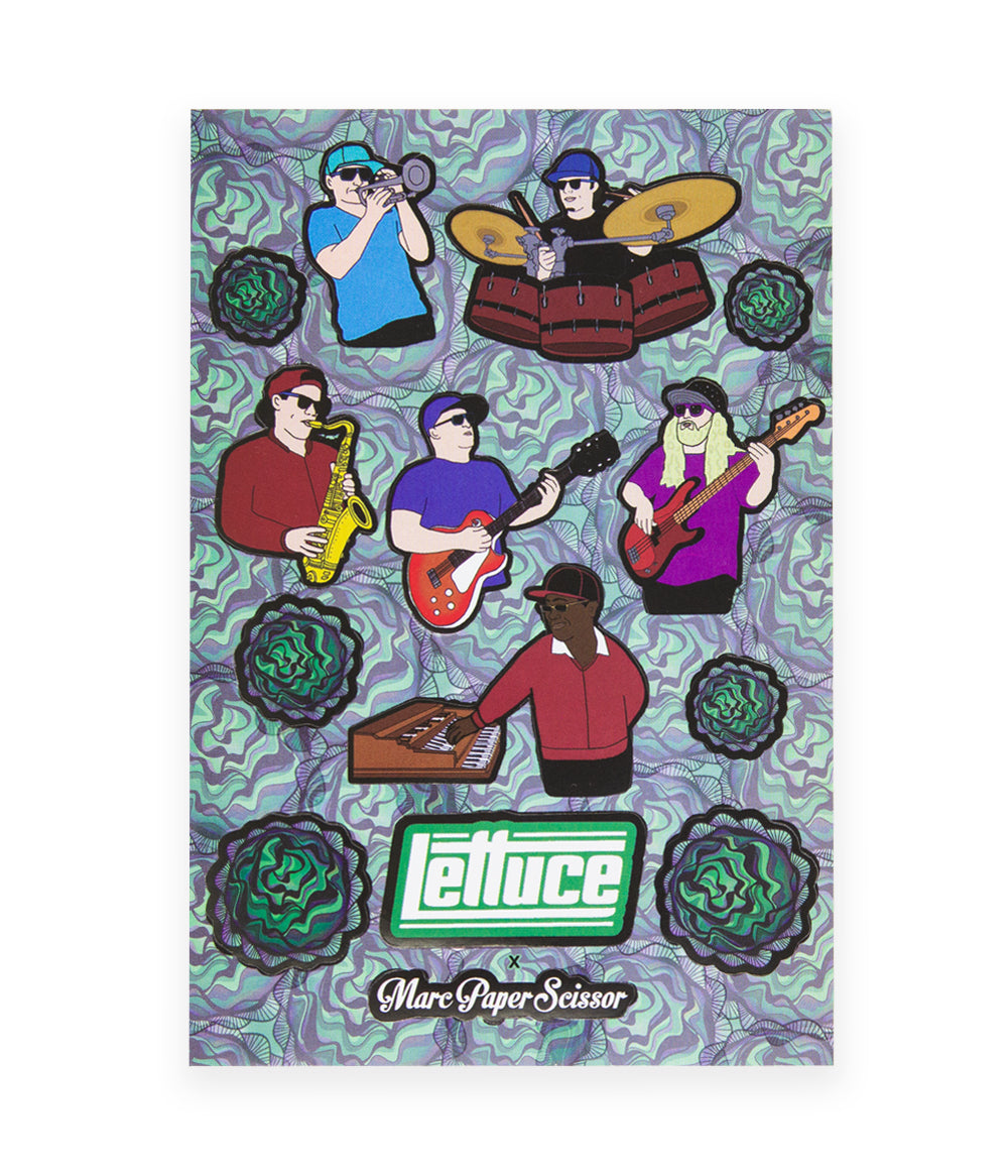Lettuce x Marc Paper Scissor Sticker Sheet – Lettuce Merchandise